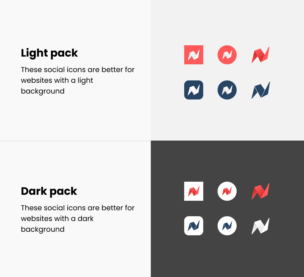 Download NewsBreak profile icons